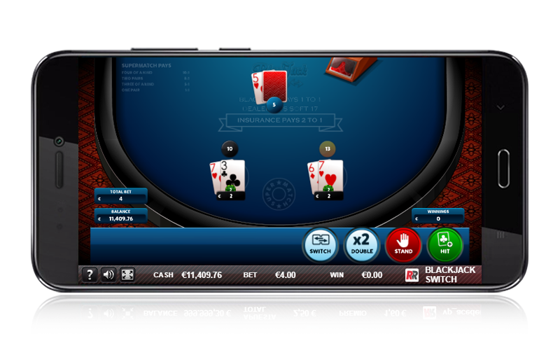 BLACKJACK SWITCH - RED RAKE GAMING > GAMES > BLACKJACK