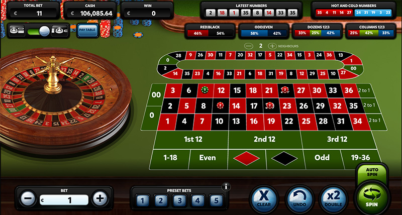 AMERICAN ROULETTE - RED RAKE GAMING > GAMES > ROULETTE
