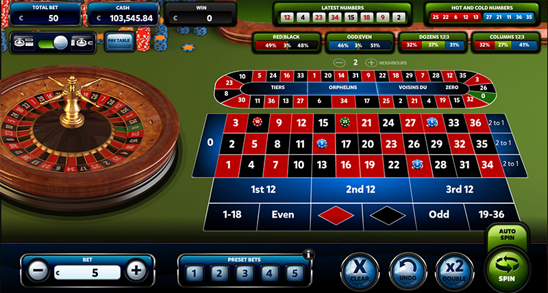 ROULETTE VIP - RED RAKE GAMING > GAMES > ROULETTE