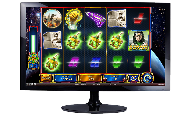 CAPTAIN WILD - RED RAKE GAMING > GAMES > SLOTS