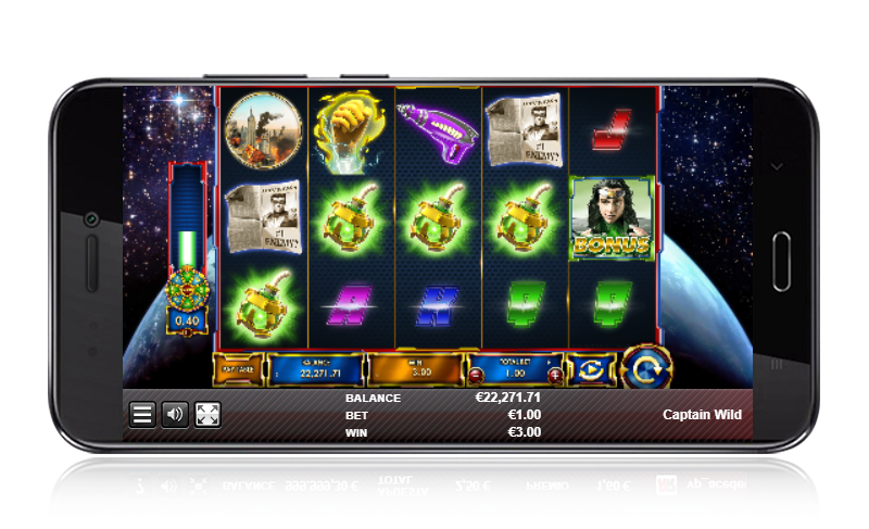 CAPTAIN WILD - RED RAKE GAMING > GAMES > SLOTS