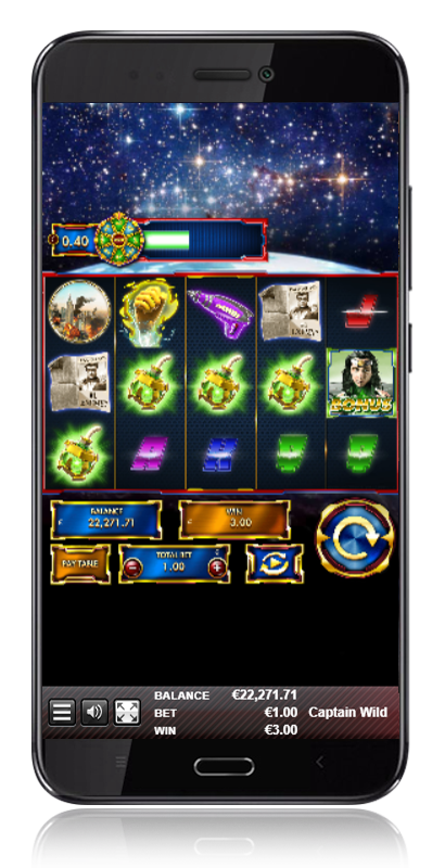 CAPTAIN WILD - RED RAKE GAMING > GAMES > SLOTS