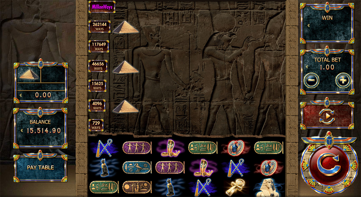 RAMSES LEGACY - RED RAKE GAMING > GAMES > SLOTS