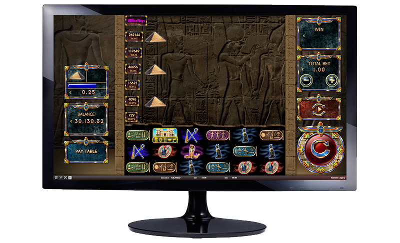 RAMSES LEGACY - RED RAKE GAMING > GAMES > SLOTS