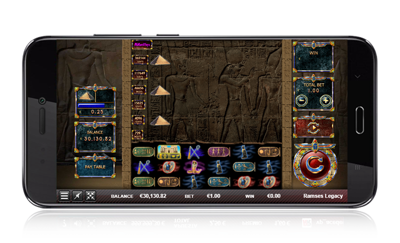 RAMSES LEGACY - RED RAKE GAMING > GAMES > SLOTS